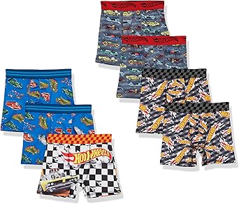 Amazon.com: Hot Wheels Boys' Underwear Multipacks Available in Sizes 2 ...