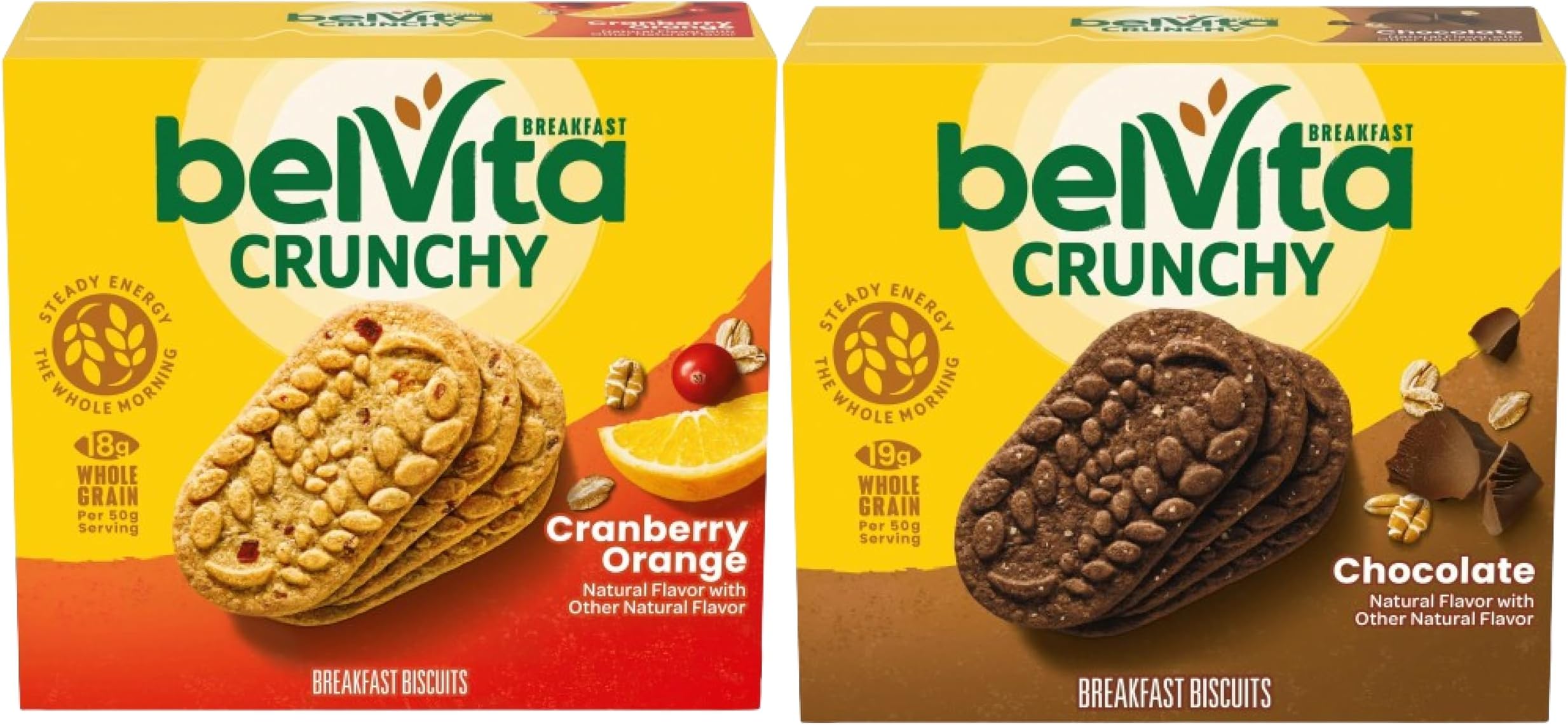 Amazon.com: Bumpazie belVita Cranberry Orange Breakfast Biscuits, 5 ...