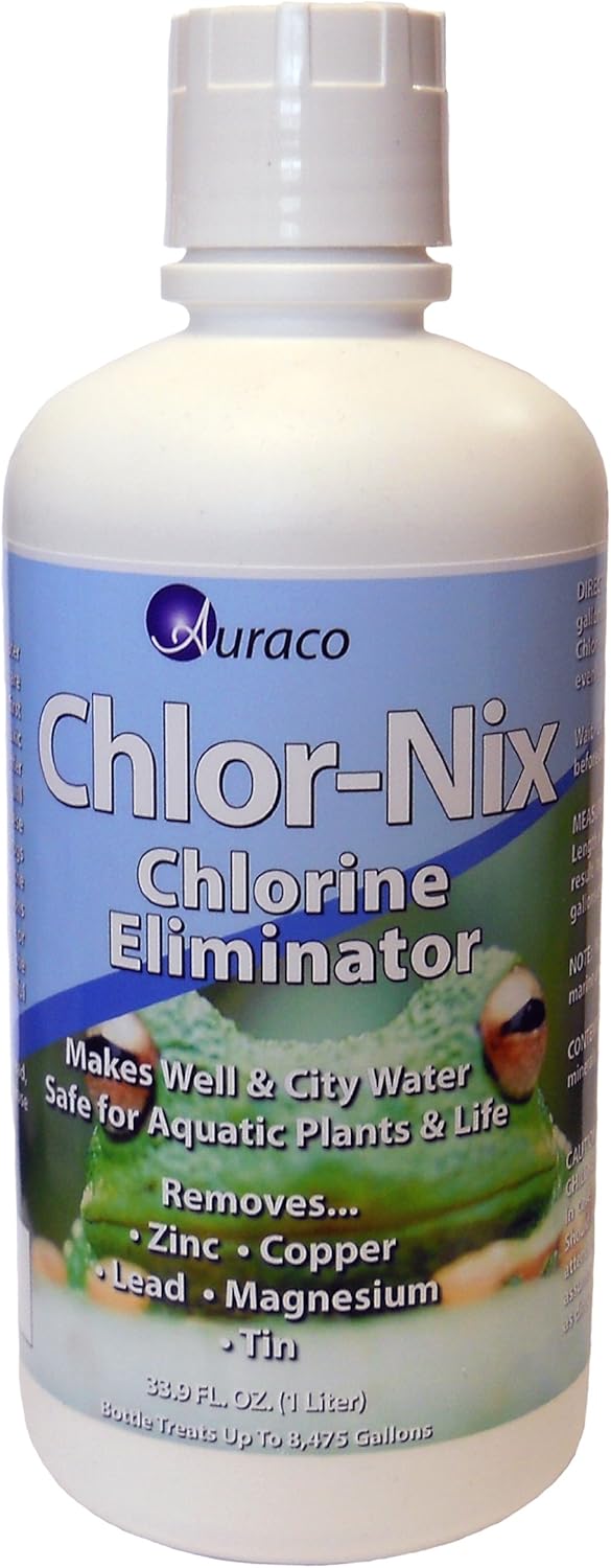 Amazon.com : Auraco Chlor-Nix Chlorine Remover, 32 Fluid Ounce : Pond ...