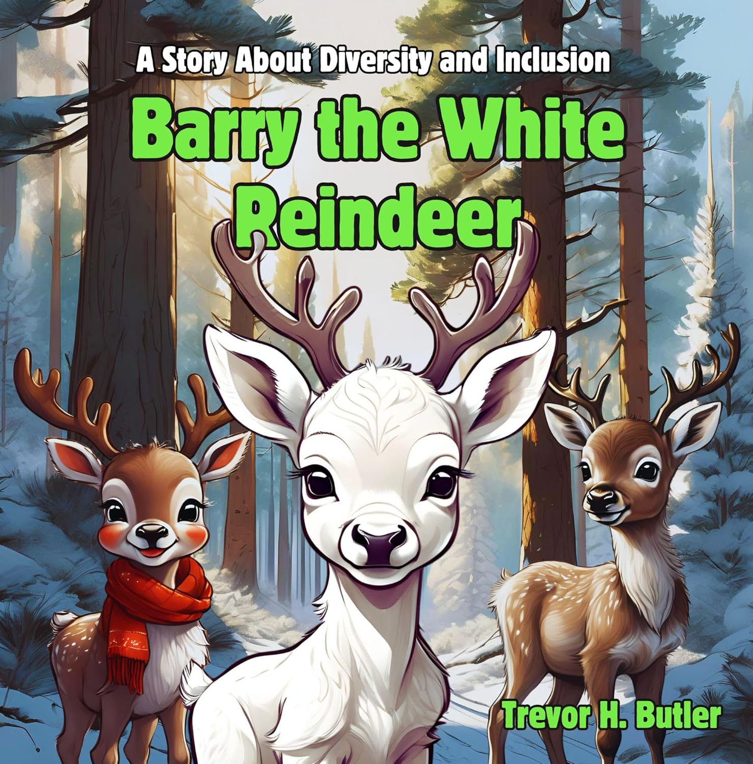 Amazon.com: Barry the White Reindeer: An Anti-Bullying Children's Book ...