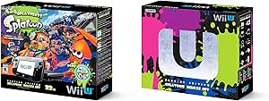 Nintendo wii u 32gb splatoon deluxe bundle + nintendo land : Amazon.com ...