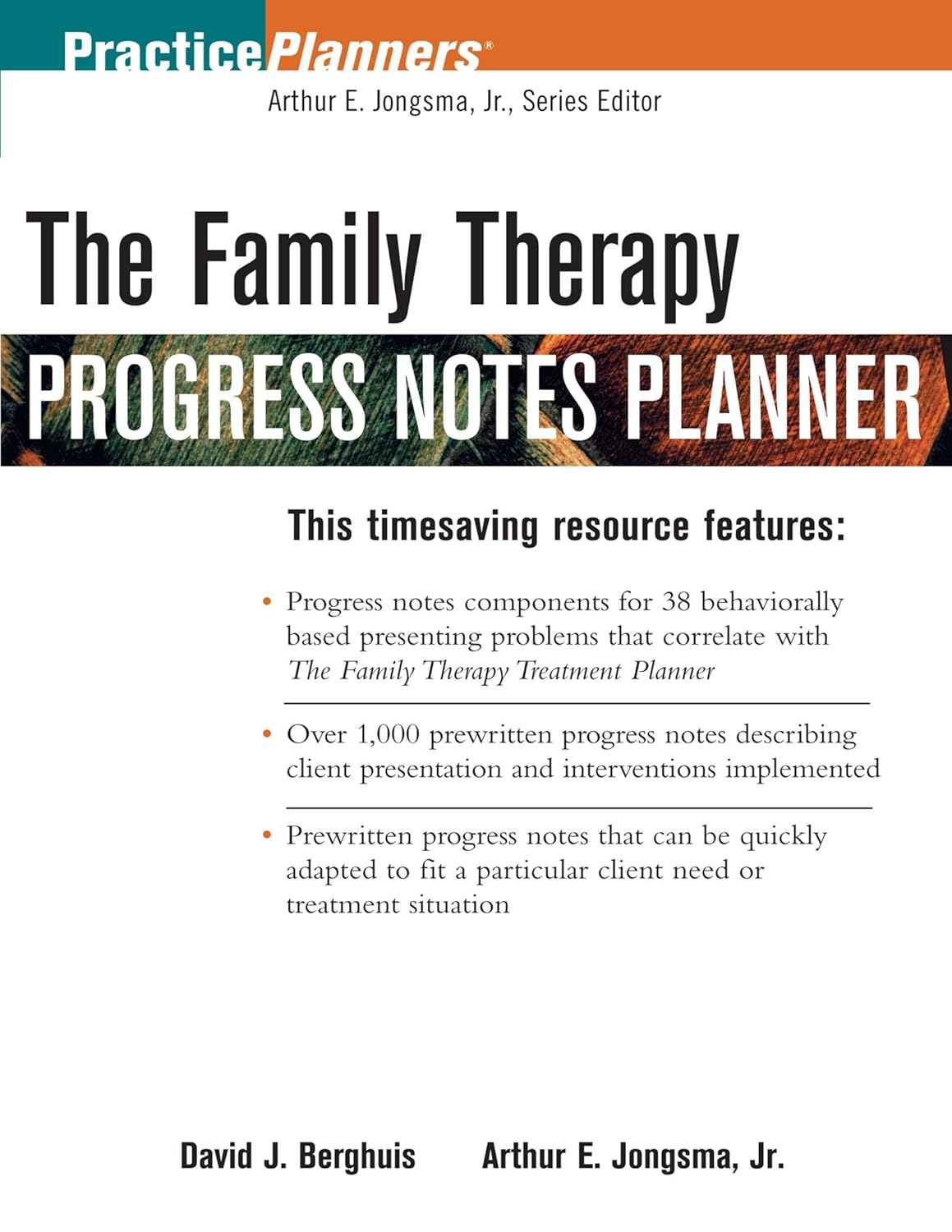 Amazon.com: The Family Therapy Progress Notes Planner (PracticePlanners ...