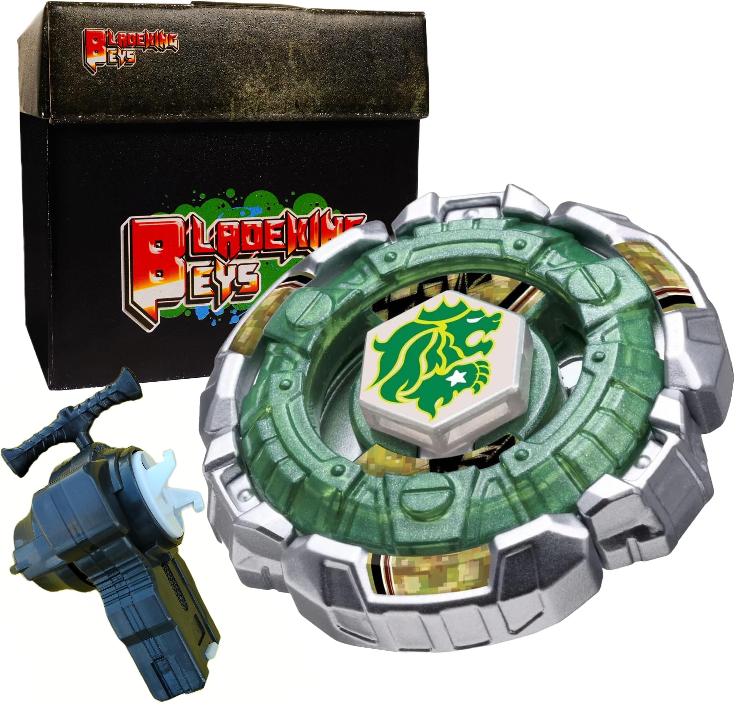 Buy BLADEKING BEYS BB-106 Fang Leon' 130W2D + String Launcher LR + Toy ...