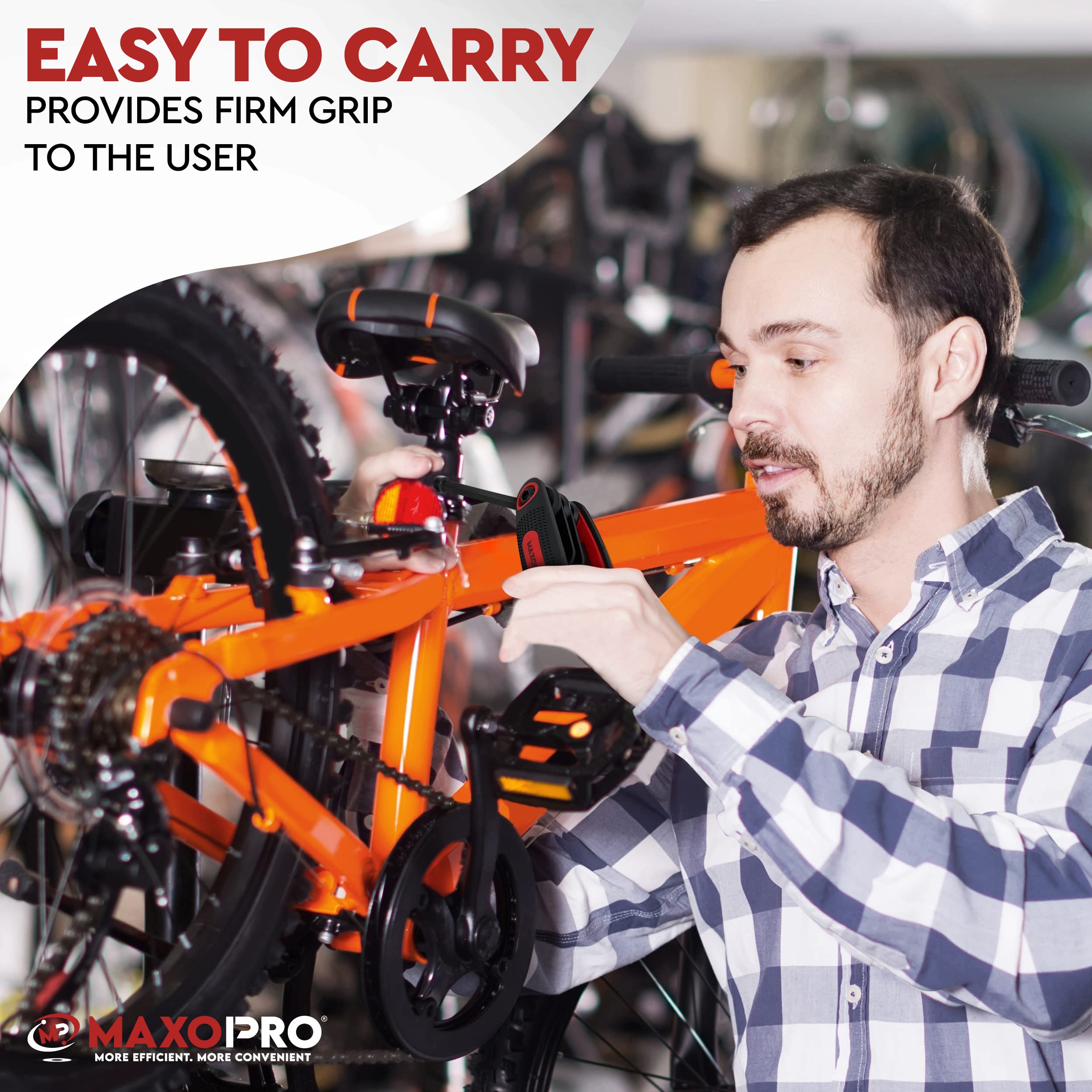 Snapklik.com : MaxoPro 25pc Folding Allen Wrench Set Pack Of 3 Metric ...