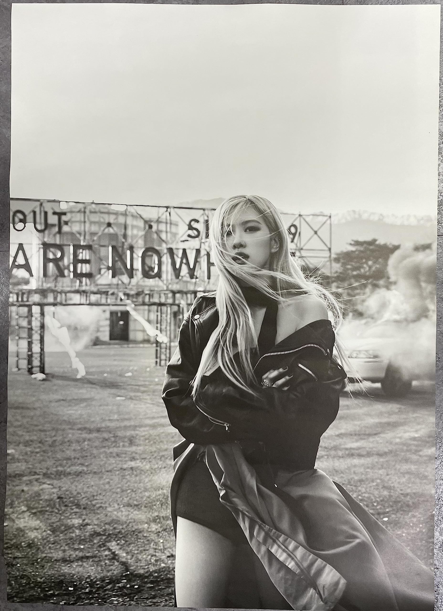 Amazon.com: Blackpink Rose -R- Double Sided Official Unfolded Poster in ...