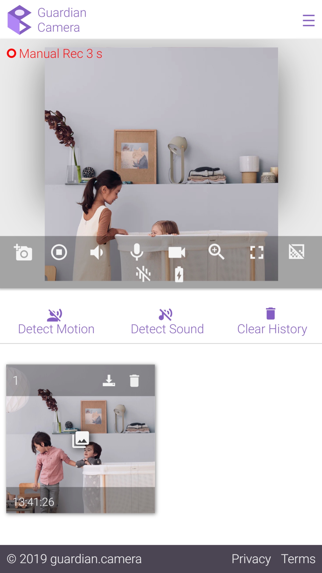 Guardian Camera - CCTV Surveillance & Baby Monitor - App on Amazon Appstore