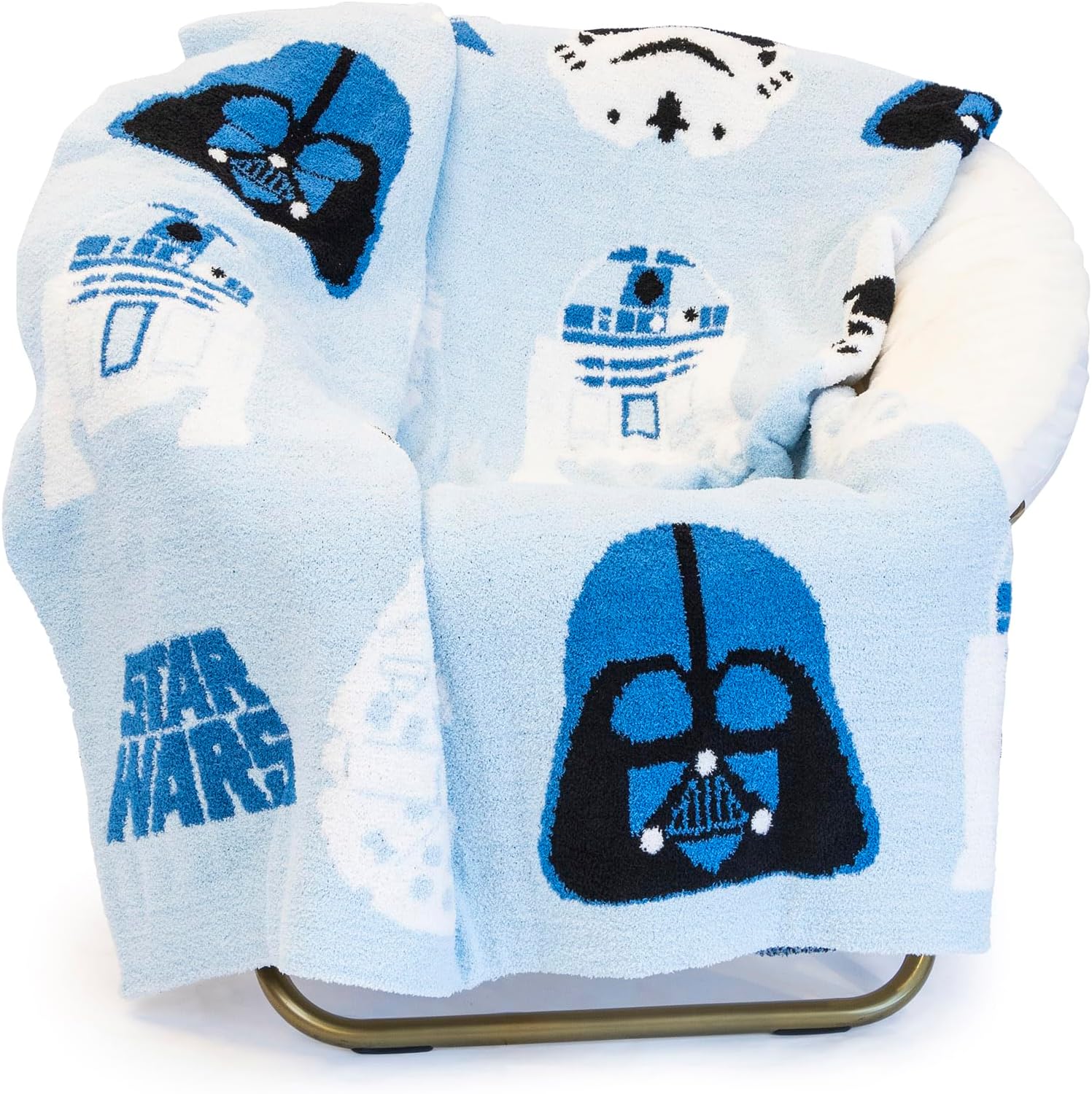 Amazon.com: Star Wars Gothic Darth Vader Plush Throw Blanket - Measures ...
