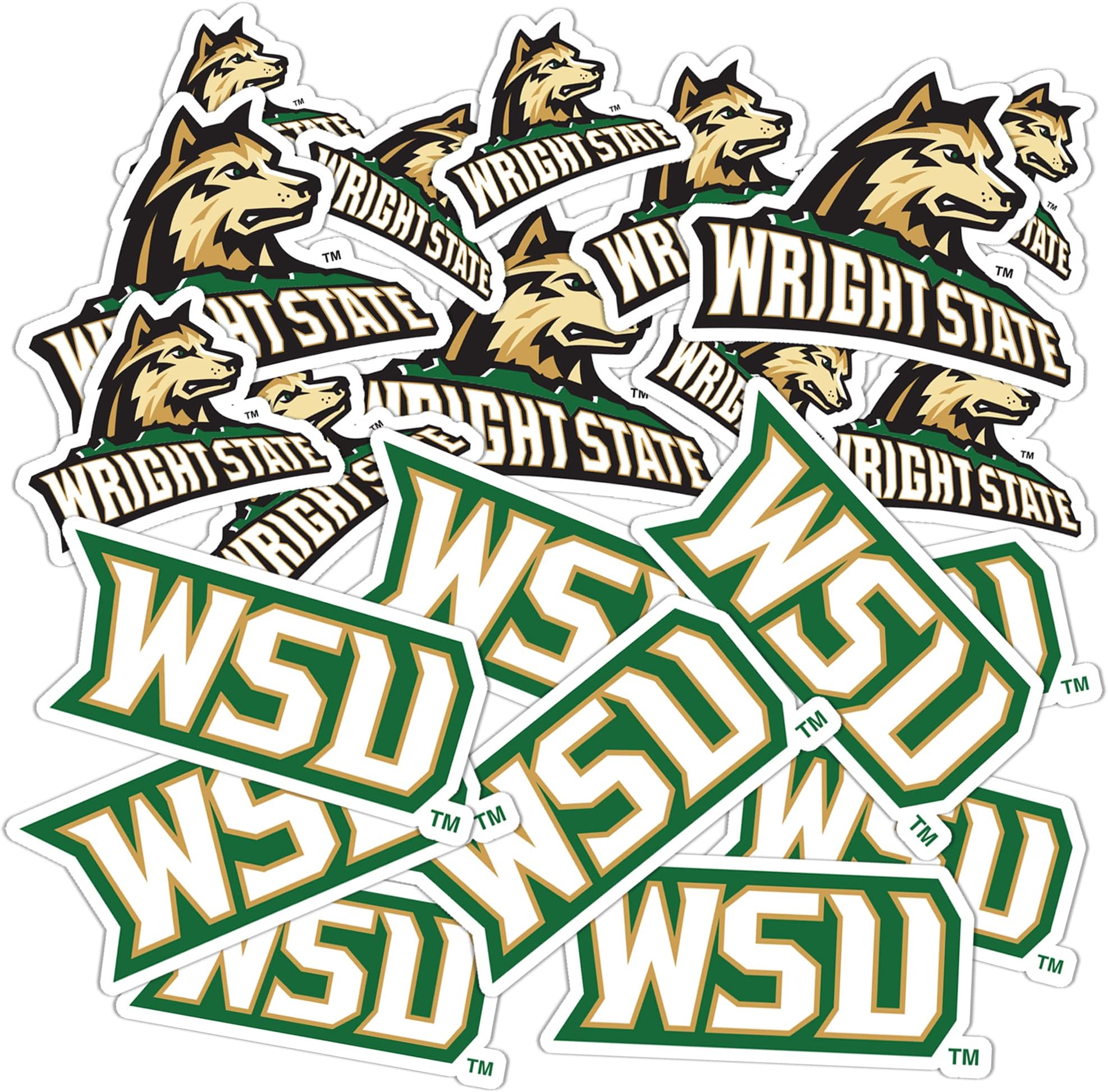 Amazon.com: Wright State University Sticker Raiders WSU Stickers Vinyl ...