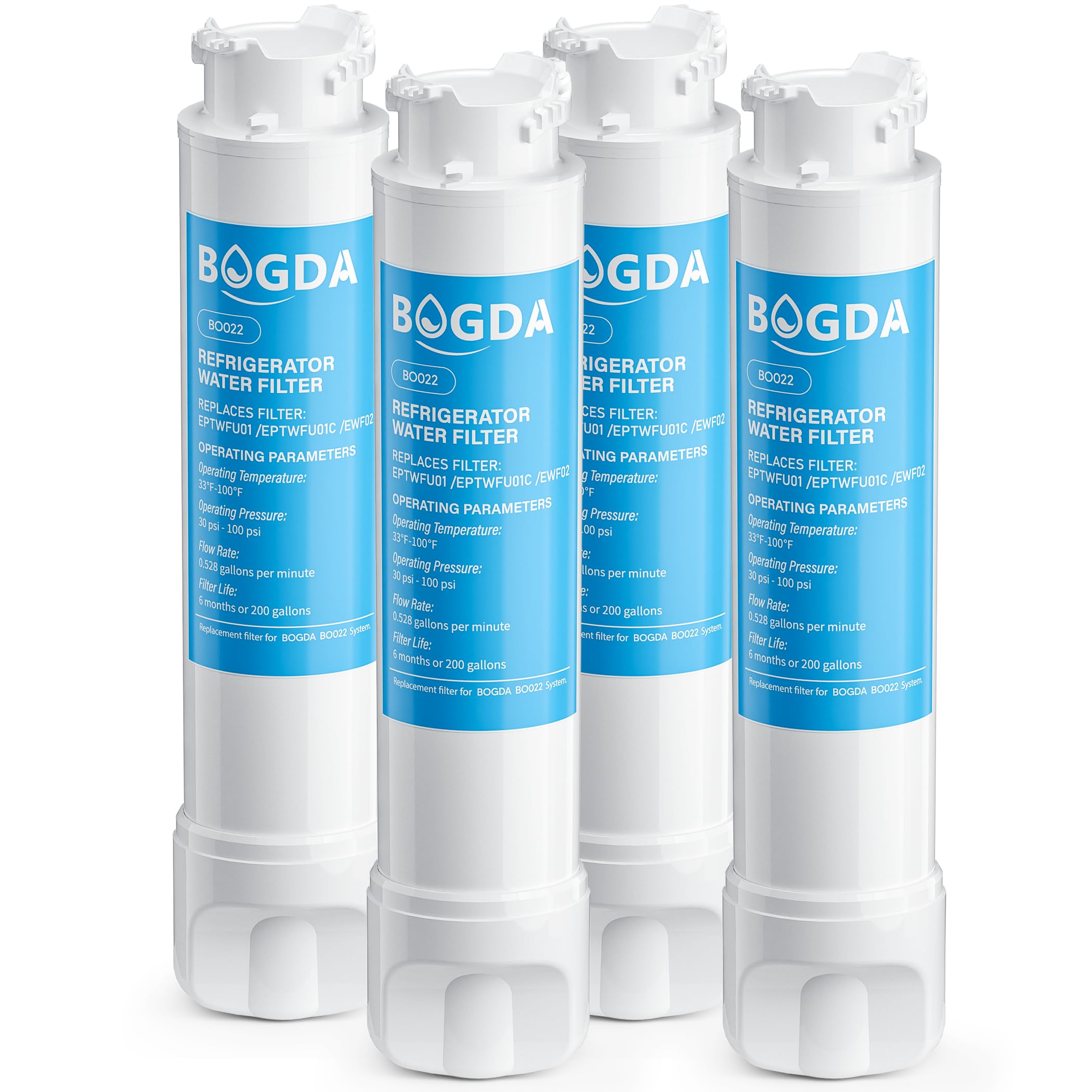 Amazon.com: BOGDA Water Filter Fit for EPTWFU01 Frigi-Daire Replacement ...