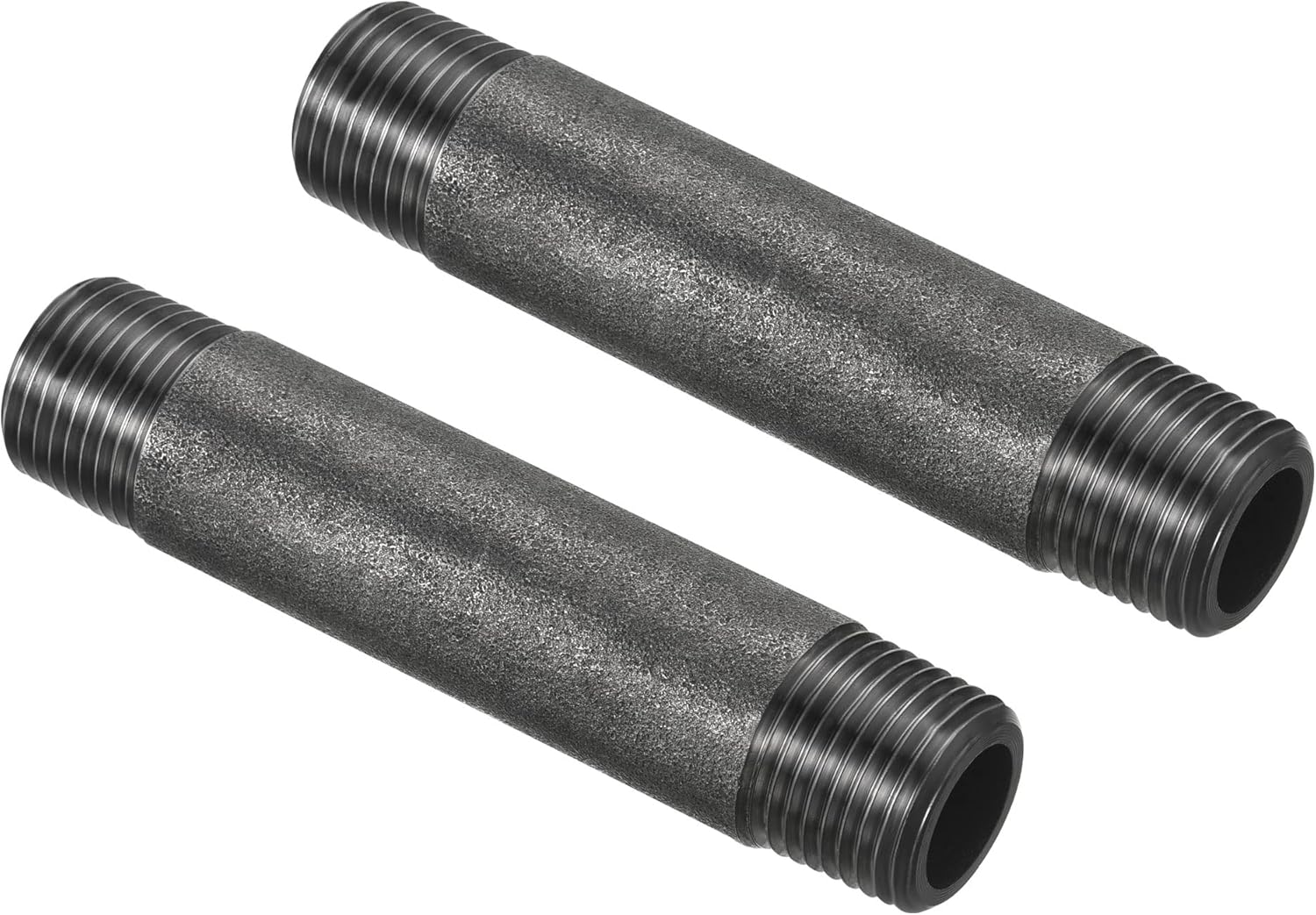 Amazon.com: PATIKIL 4" Length 1/2 NPT Male Threaded Cast Fitting Pipe ...