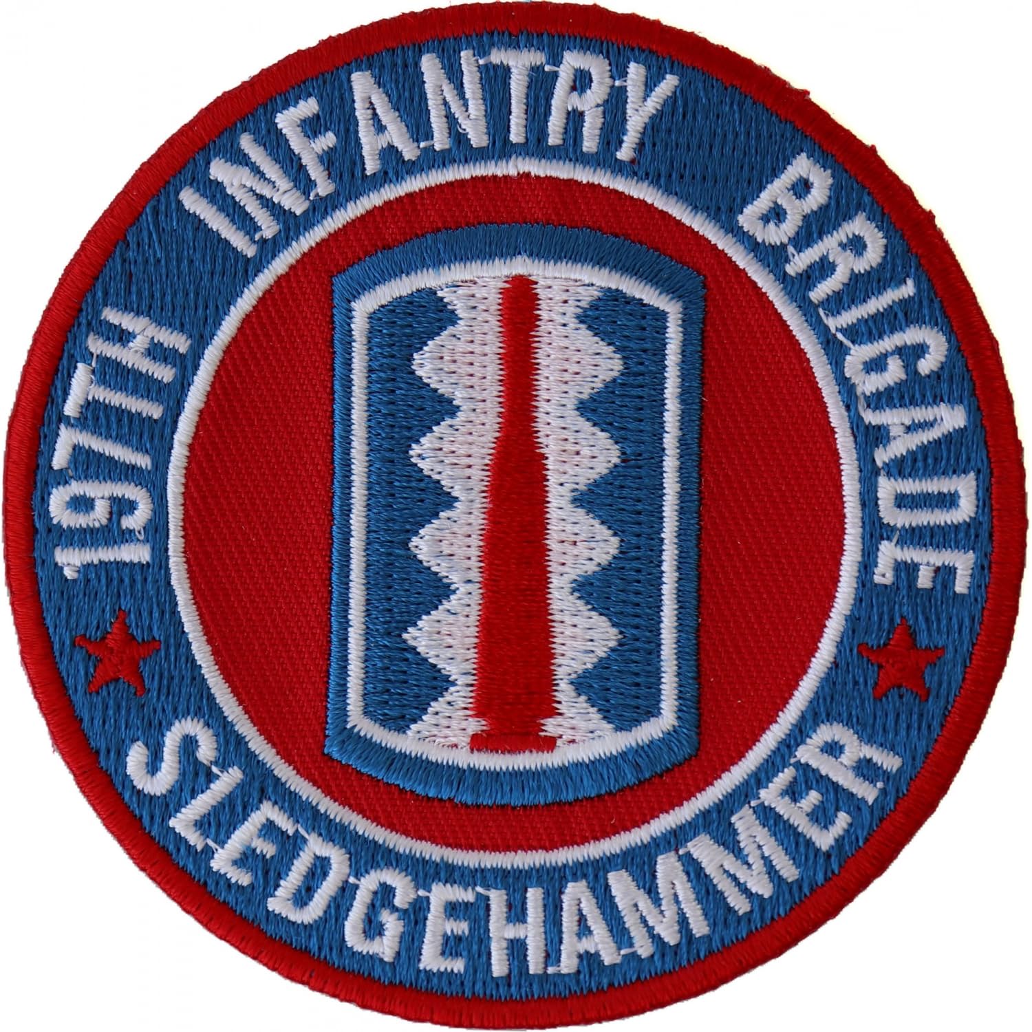 Amazon.com: 197th Infantry Brigade Patch Sledgehammer - 3x3 inch ...