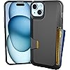 Amazon.com: uCOLOR Compatible with iPhone 15 Plus 6.7 inch Wallet Case with Card Holder Slot ...