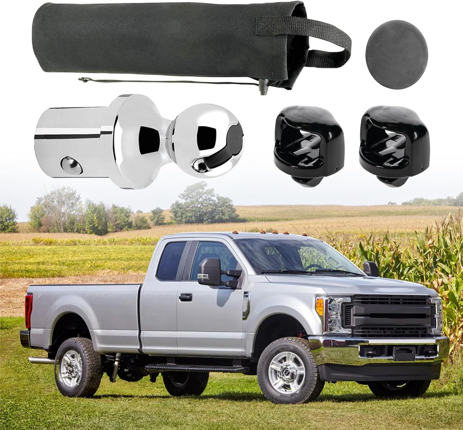 Amazon.com: GOMADEIT Gooseneck Hitch Kit fits for Ford F-250 F-350 F ...