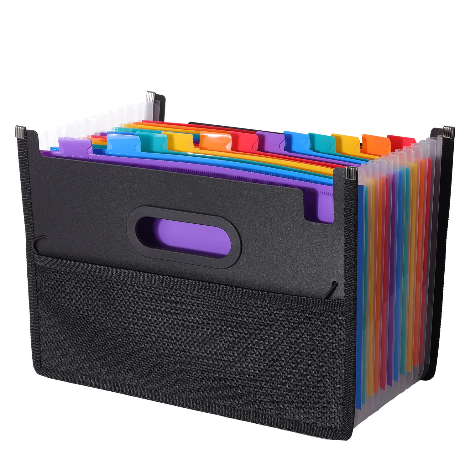 DoocliB Document File, A4 Vertical, Document Stand, 13 Pockets ...