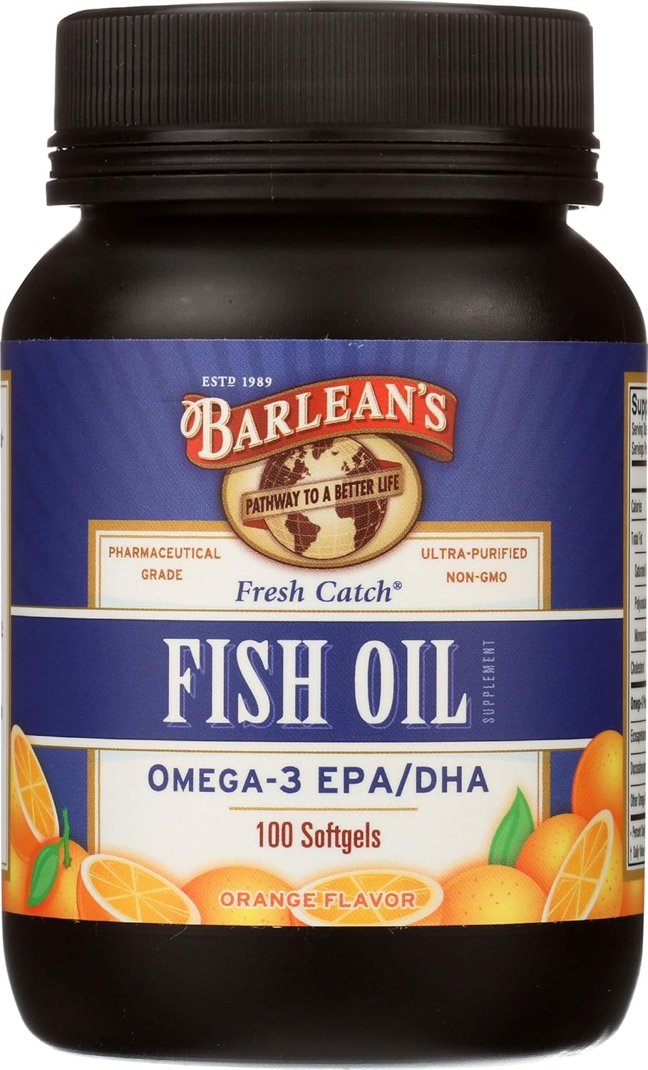 Amazon.com: Barleans Signature Fish Oil, 100 CT : Health & Household