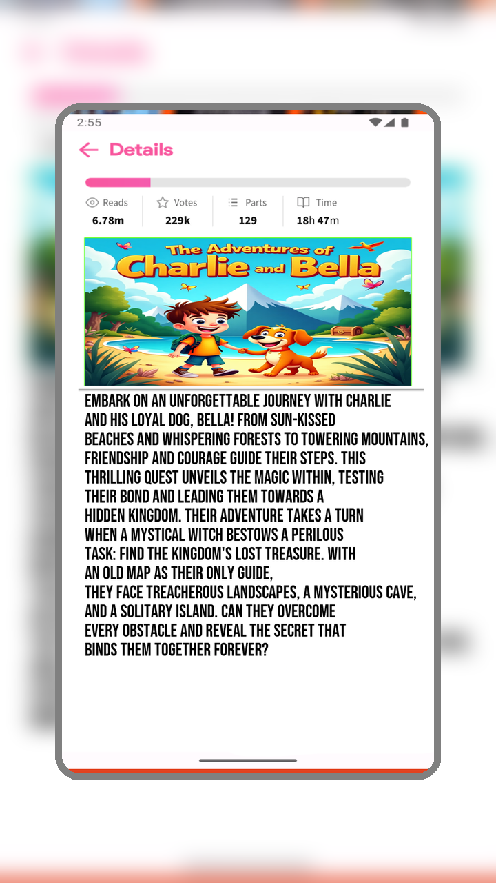 The Adventures of Charlie and Bella | Story Generator App - App on ...