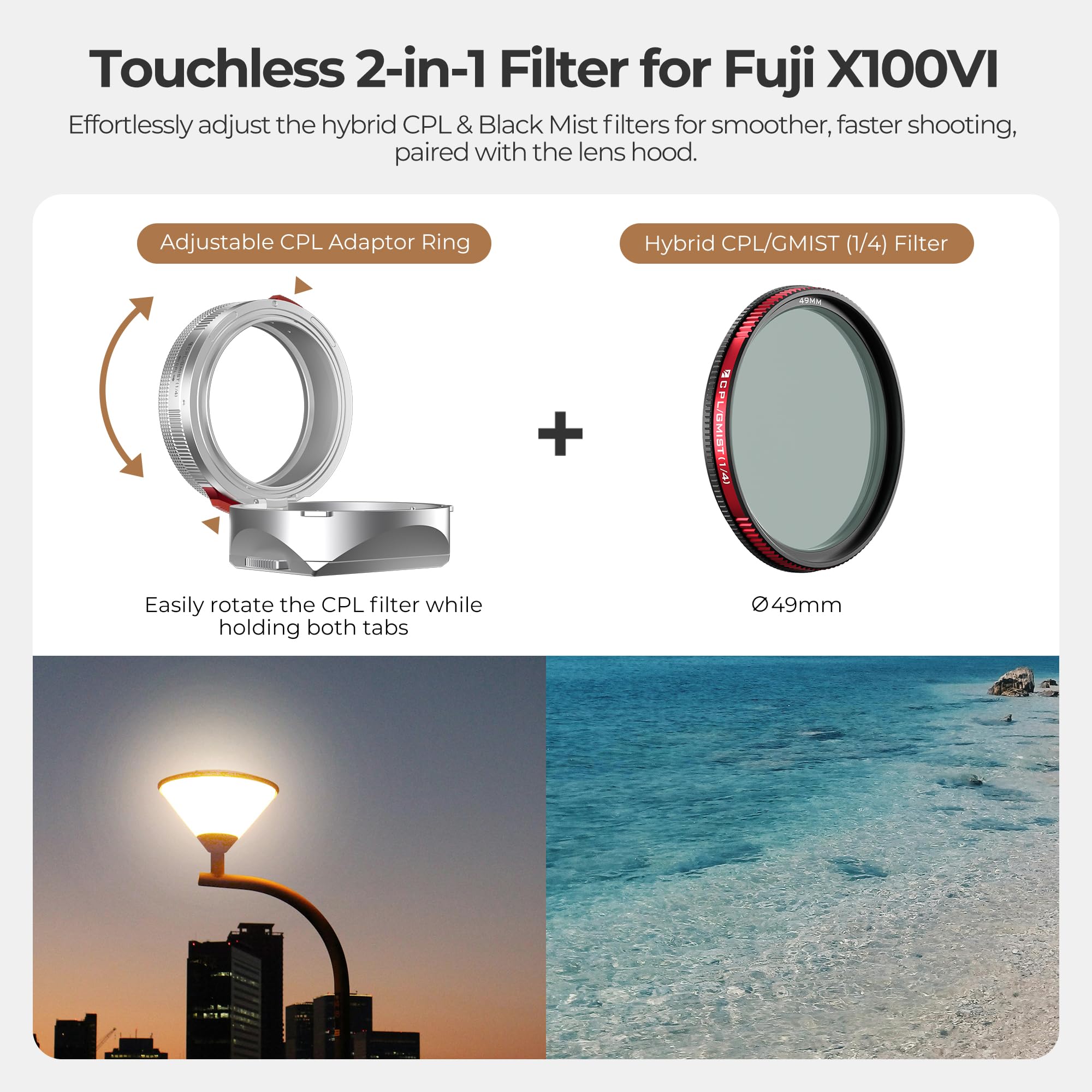 Snapklik.com : Freewell The Real Lens Hood - Hybrid CPL/Mist Filter ...