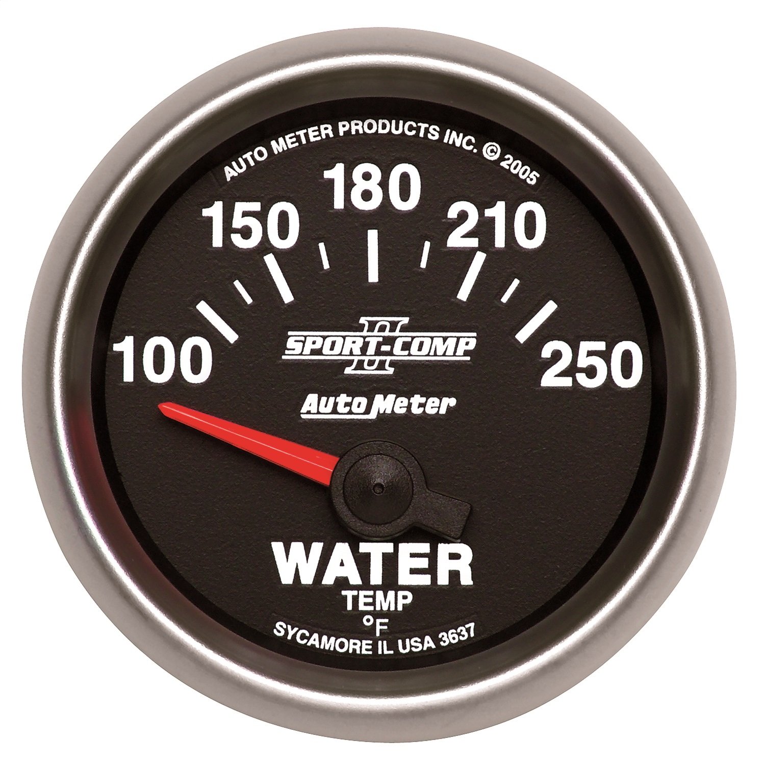 Amazon.com: Auto Meter 3637 Sport Comp II Electric Water Temperature ...