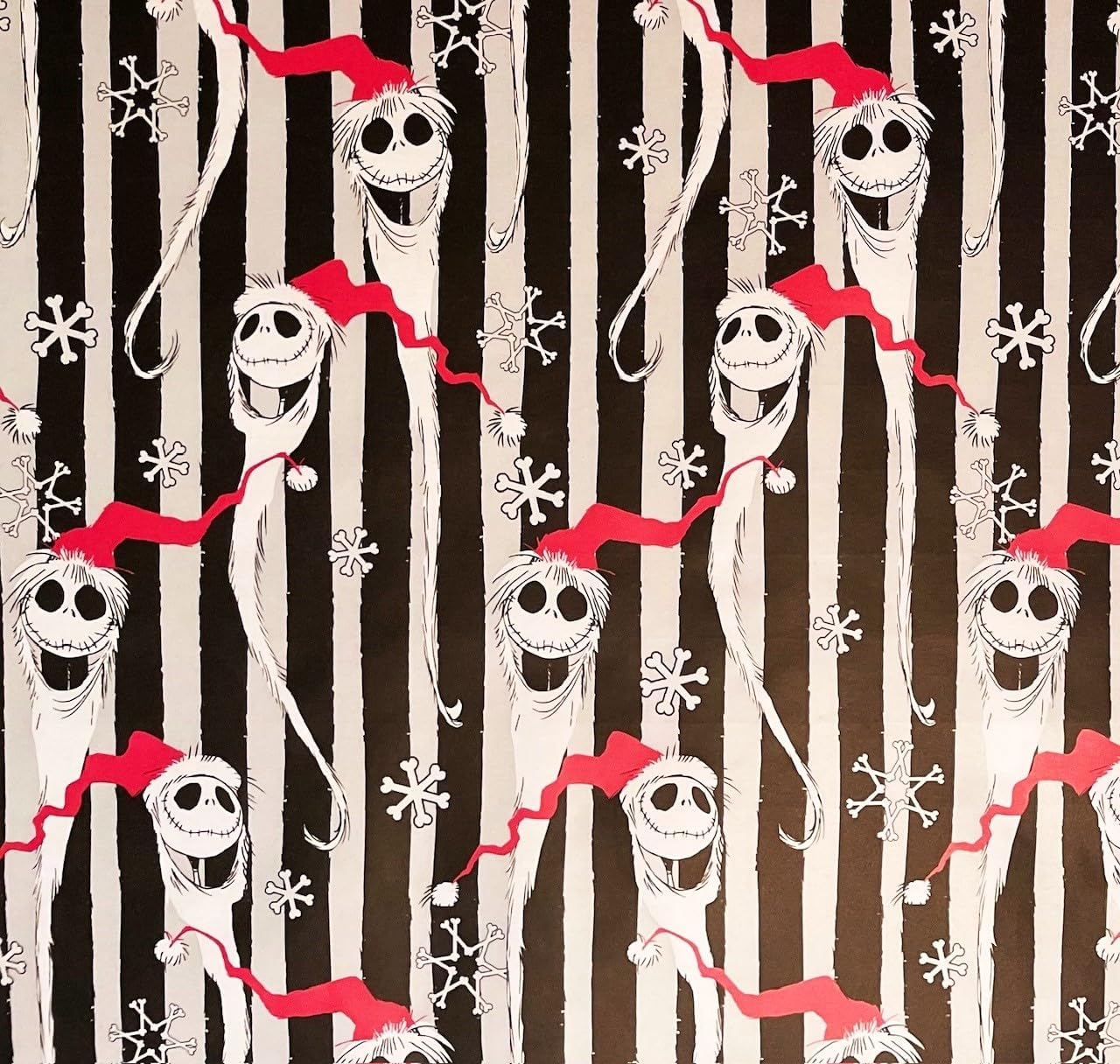 Amazon.com: Designware 60 Square Feet - Jack Christmas Nightmare Silver ...