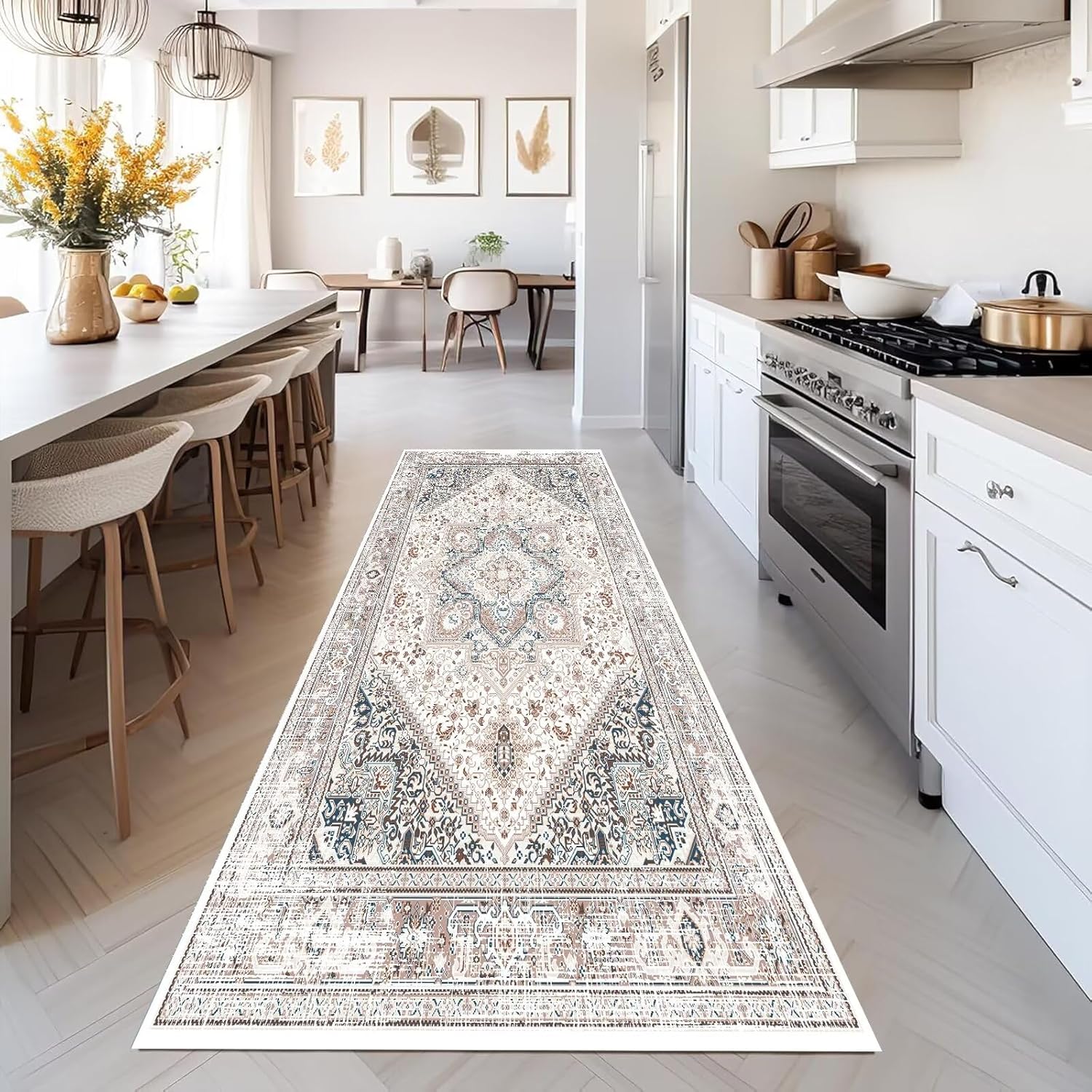 Amazon.com: GFZDAMZ Boho Runner Rug 2x10 Hallway Indoor Washable Rug ...