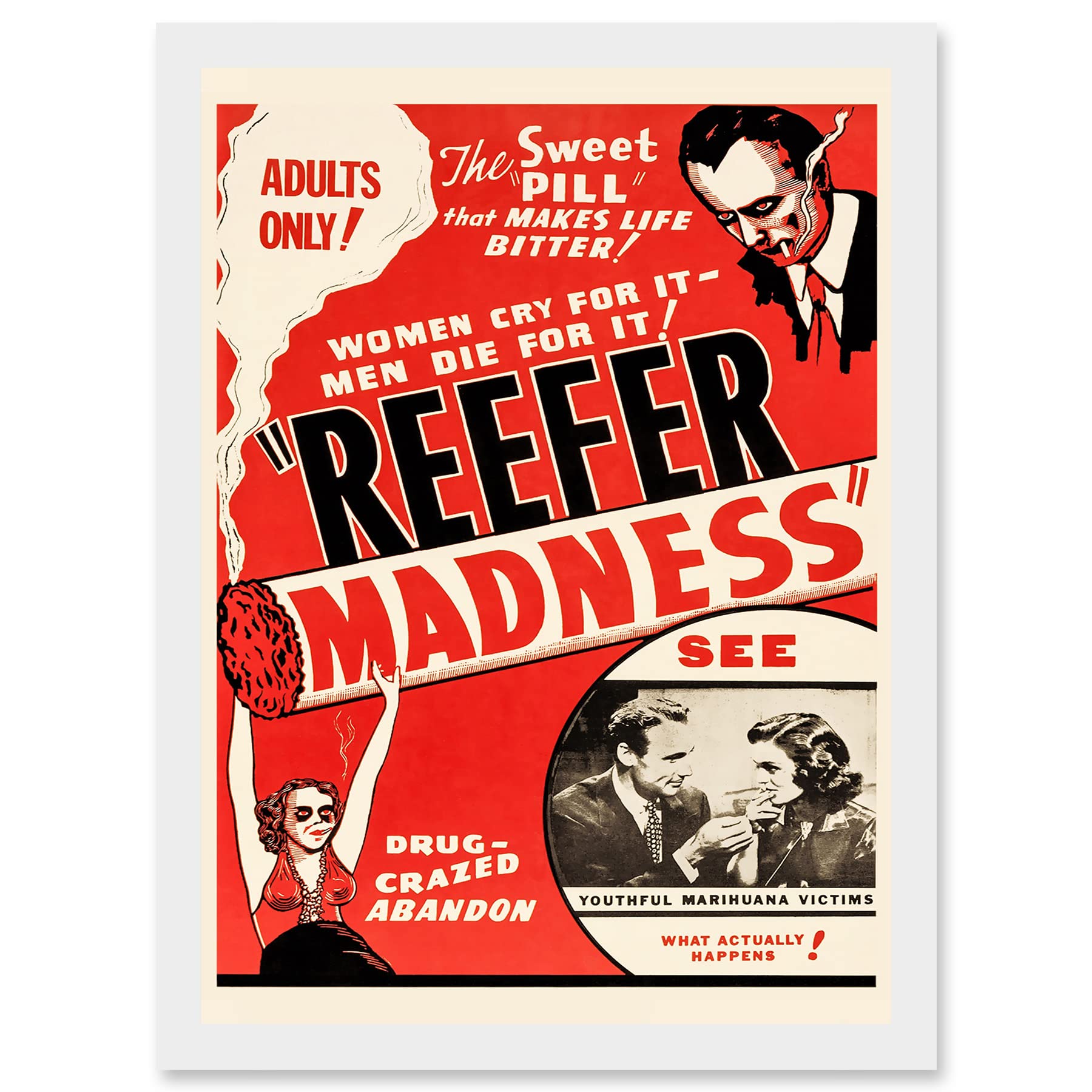 Reefer Madness Poster Cult Classic Movie Night: Reefer Madness + Half
