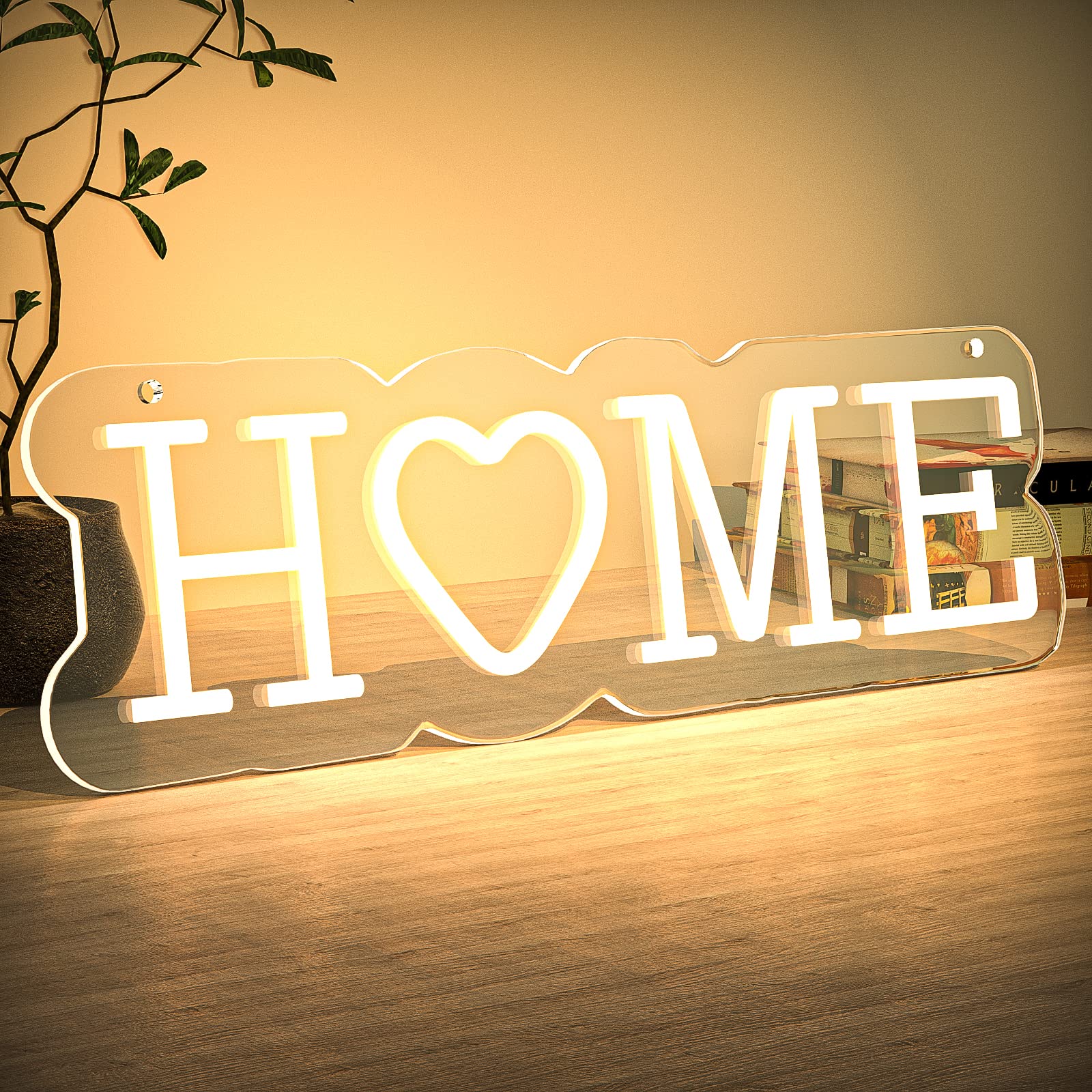 Neon Signs KINDPMA Home led Neon Lights for Wall Decor,Dimmable Neon ...