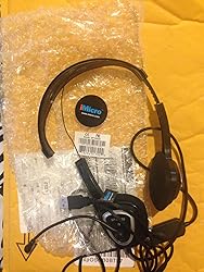 Amazon.com: iMicro Im320 USB Headset with Adjustable Microphone Noise ...