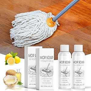 Amazon.com: Mop Soap for Floor Cleaning: 2025 Upgrade Fresh Scented Mop ...