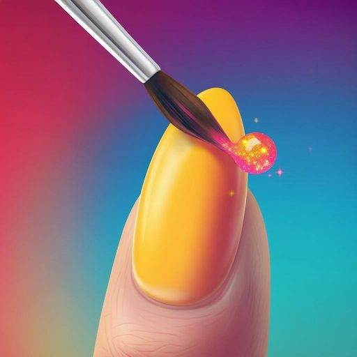 Nail Salon - Fashion Nail Art Makeup Games, Acrylic Nail Designing game ...