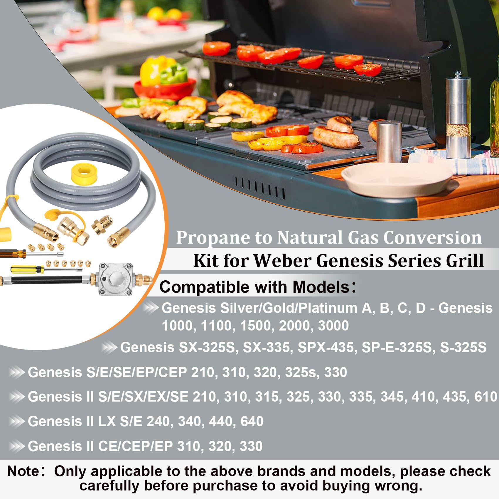 Weber Genesis Natural Gas Conversion Kit