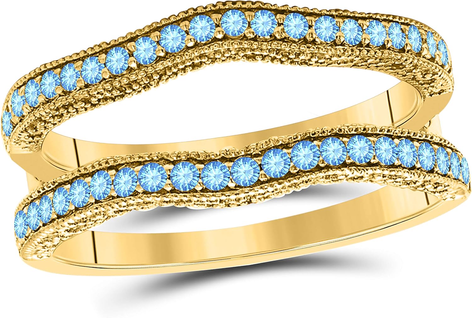 Amazon.com: Star Retail Chevron Style 14k Yellow Gold Plated Delicate ...