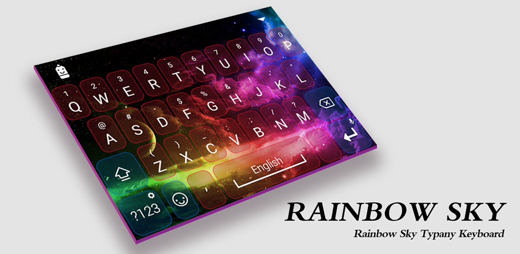 Rainbow Sky Theme&Emoji Keyboard:Amazon.ca:Appstore for Android