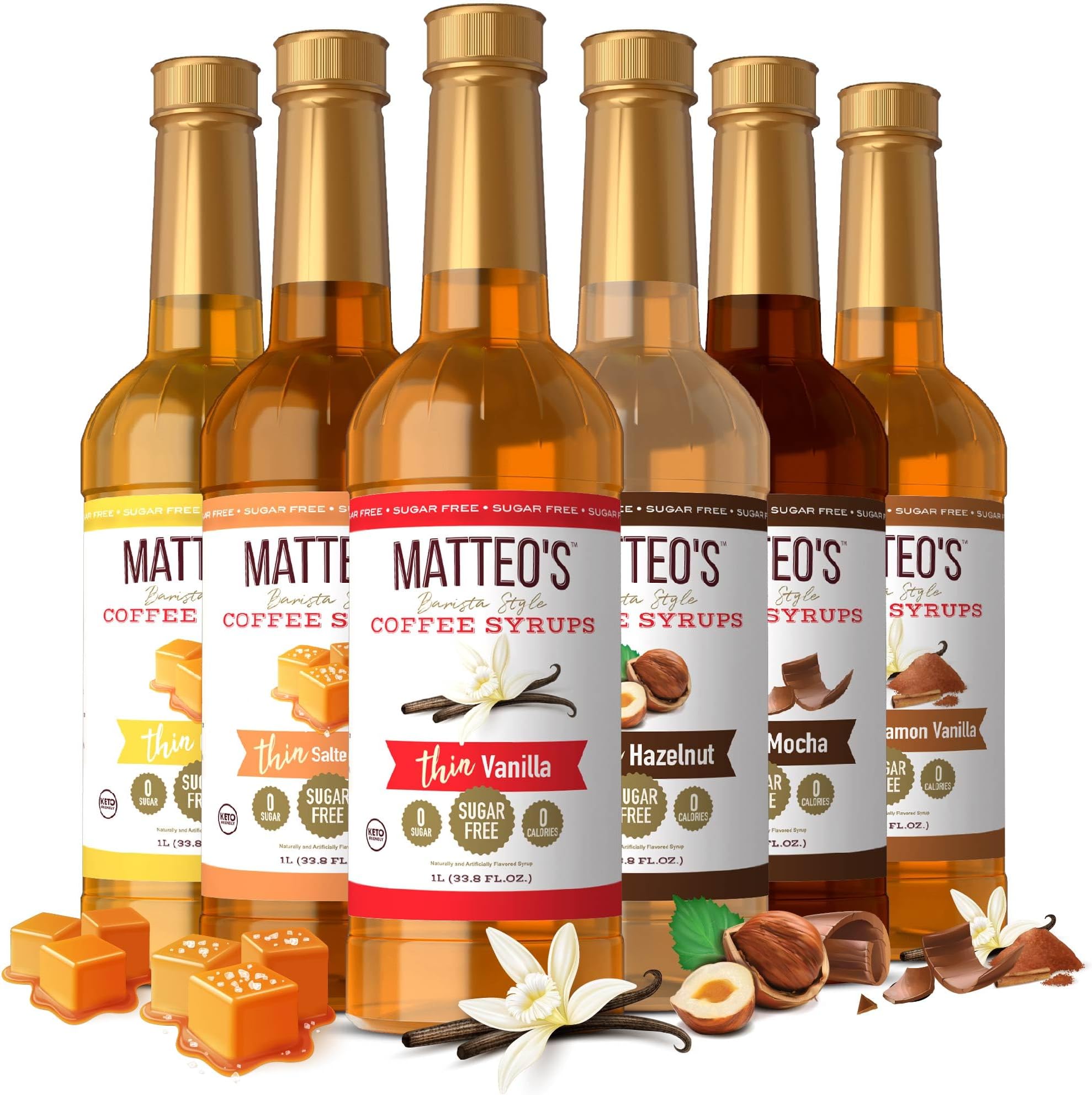 Amazon.com: Jordan's Skinny Syrups Sugar Free Simple Syrup - 0 Calories ...