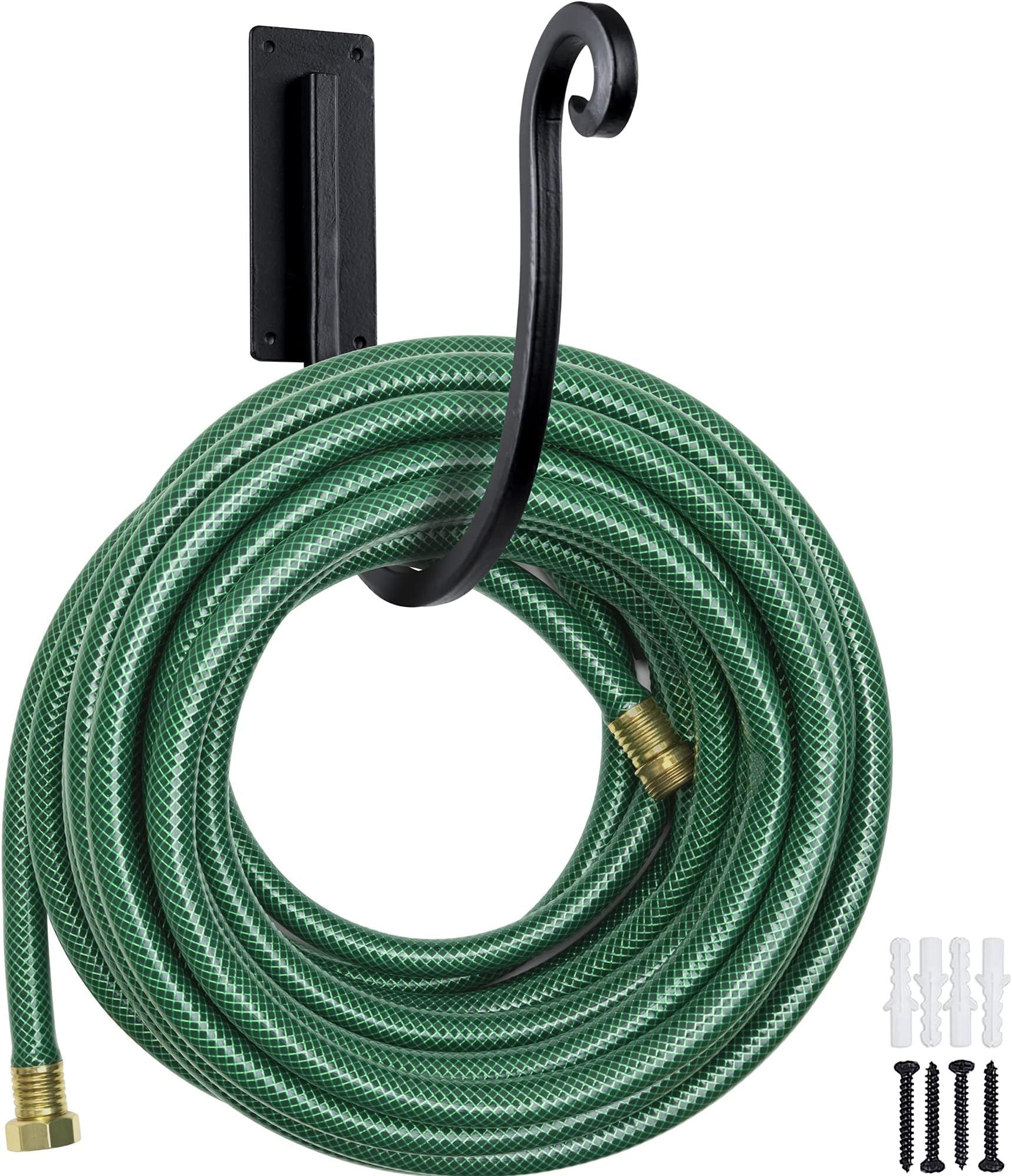 Amazon.com : Rocky Mountain Goods Metal Garden Hose Hanger - Heavy Duty ...