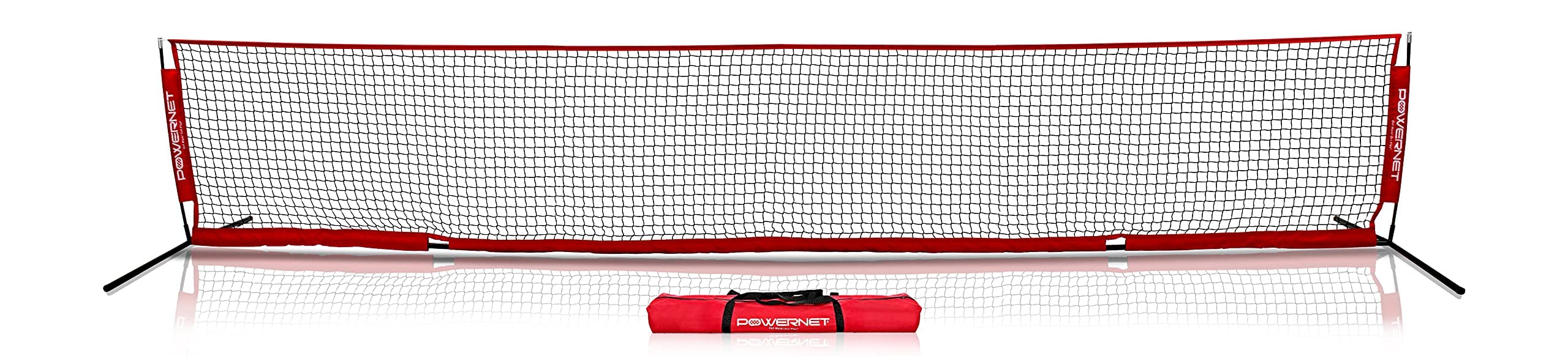 PowerNet Soccer Tennis Net | Portable Instant | Indoor Outdoor | Metal ...