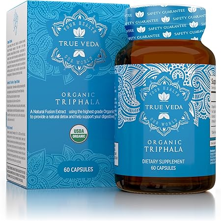 Amazon.com: Organic India Triphala Herbal Supplement - Digestion ...