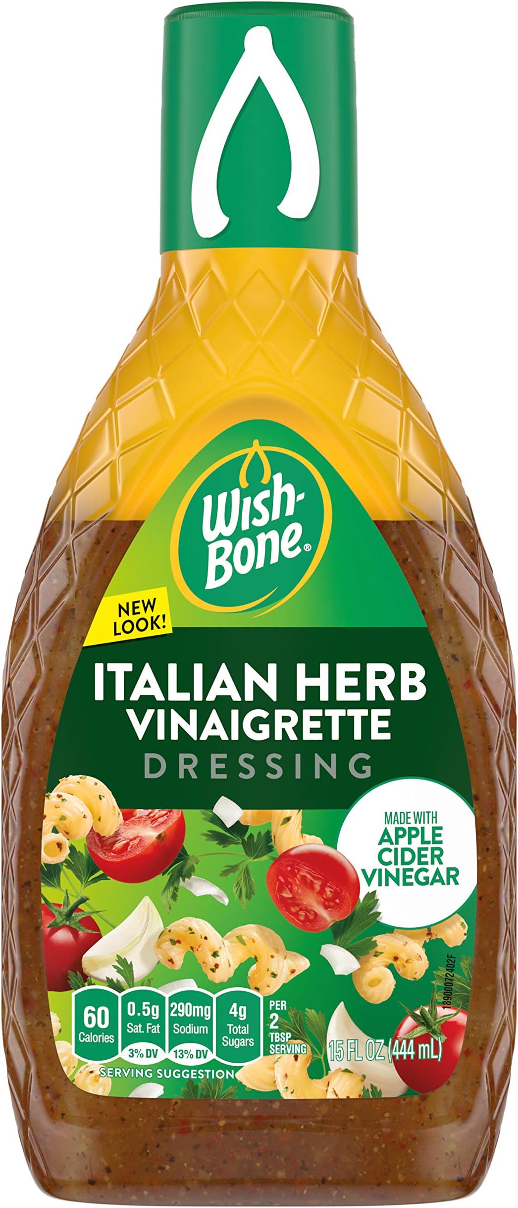 Amazon.com : Wish-Bone Italian Three Cheese Dressing, 15 FL oz ...