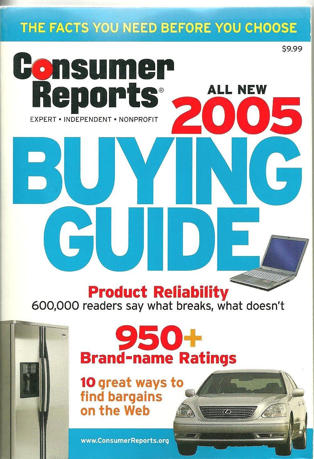 Consumer Reports Buying Guide 2005: Consumer Reports Books ...