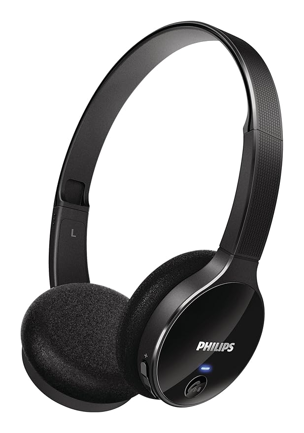 Philips SHB4000/00 On-Ear Bluetooth Stereo Headset (Black) : Amazon.in ...