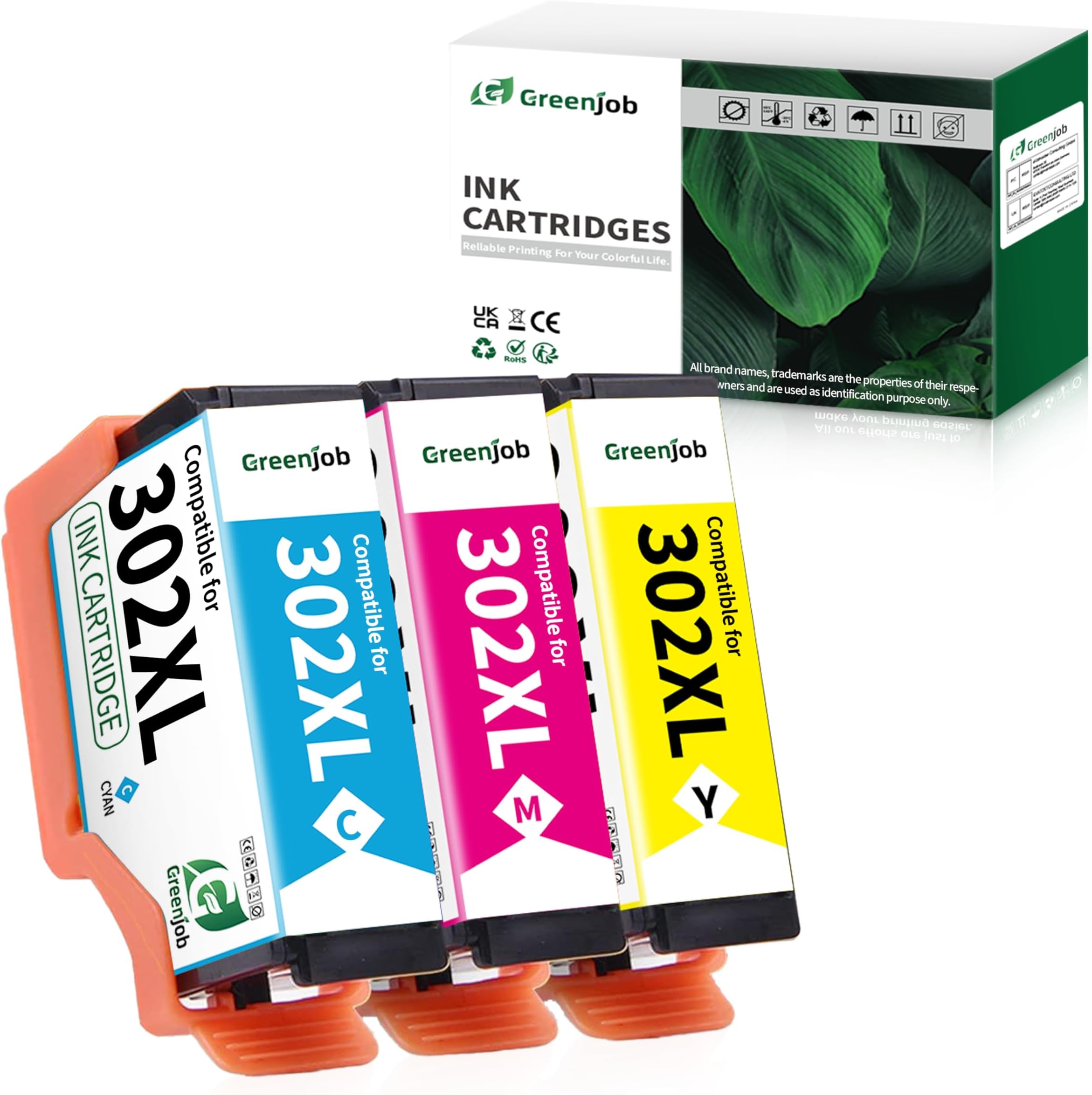 Amazon.com: UPRIIN Compatible for 302 302XL Ink Cartridges ...