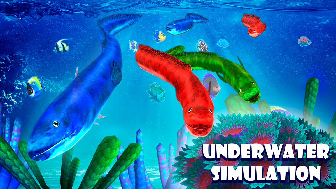 Deep Sea Eel Life - Swimming Snake Pet Simulator - App on Amazon Appstore