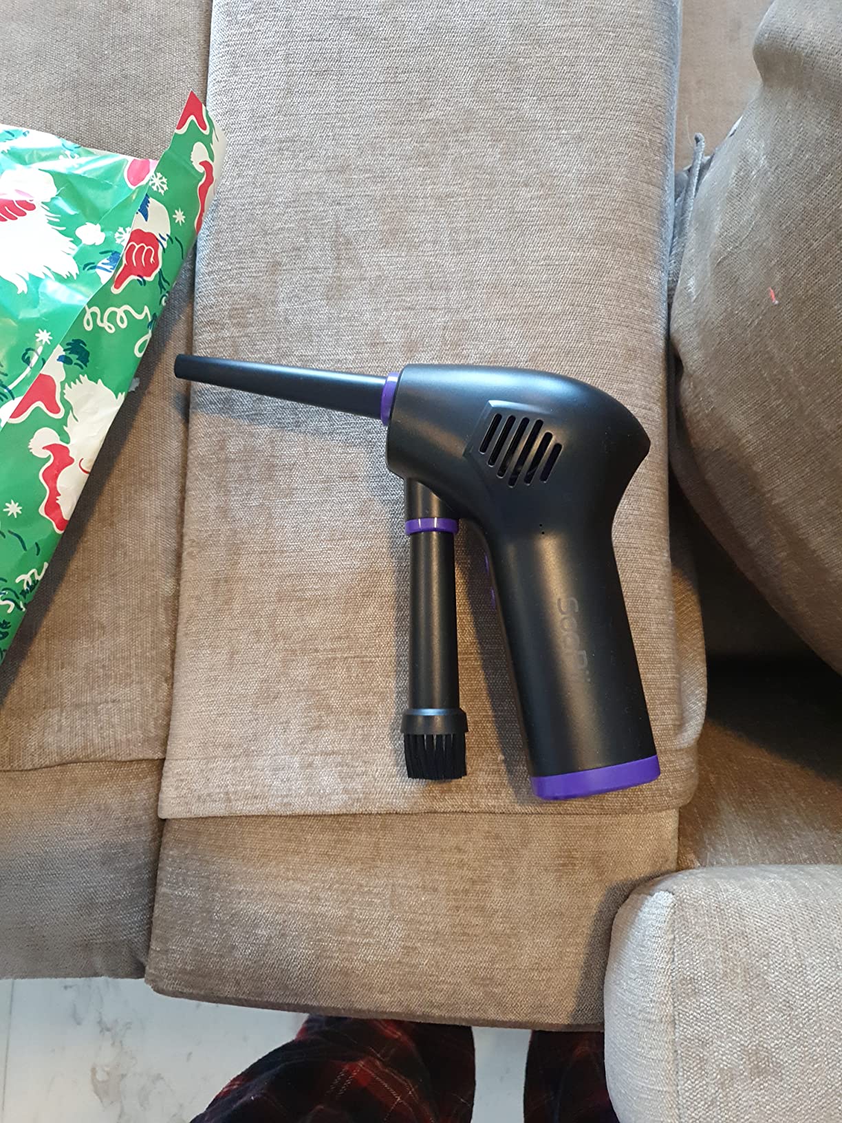 SooPii Electric Air Duster Cordless Air Duster Rechargeable Compressed ...