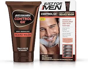 Just For Men Control GX Beard Wash, Reduces Grey With Each Wash For ...