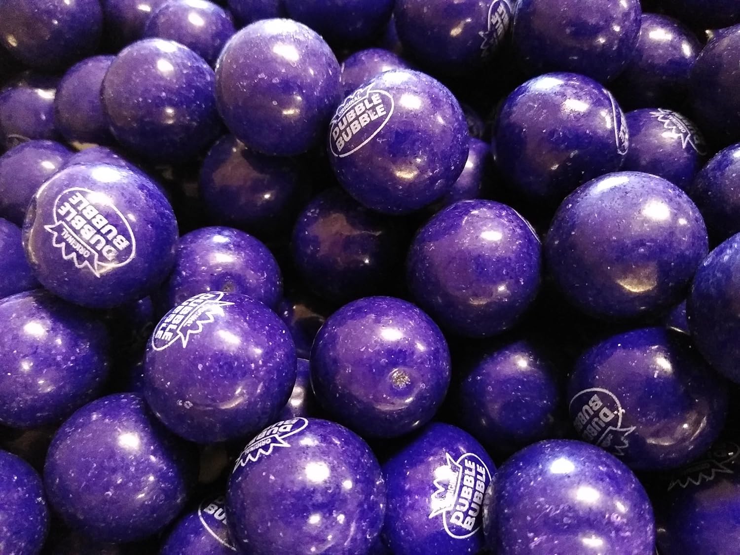 Amazon.com : Grape Gumballs - 1.5 lbs of Deep Dark Purple Fresh ...