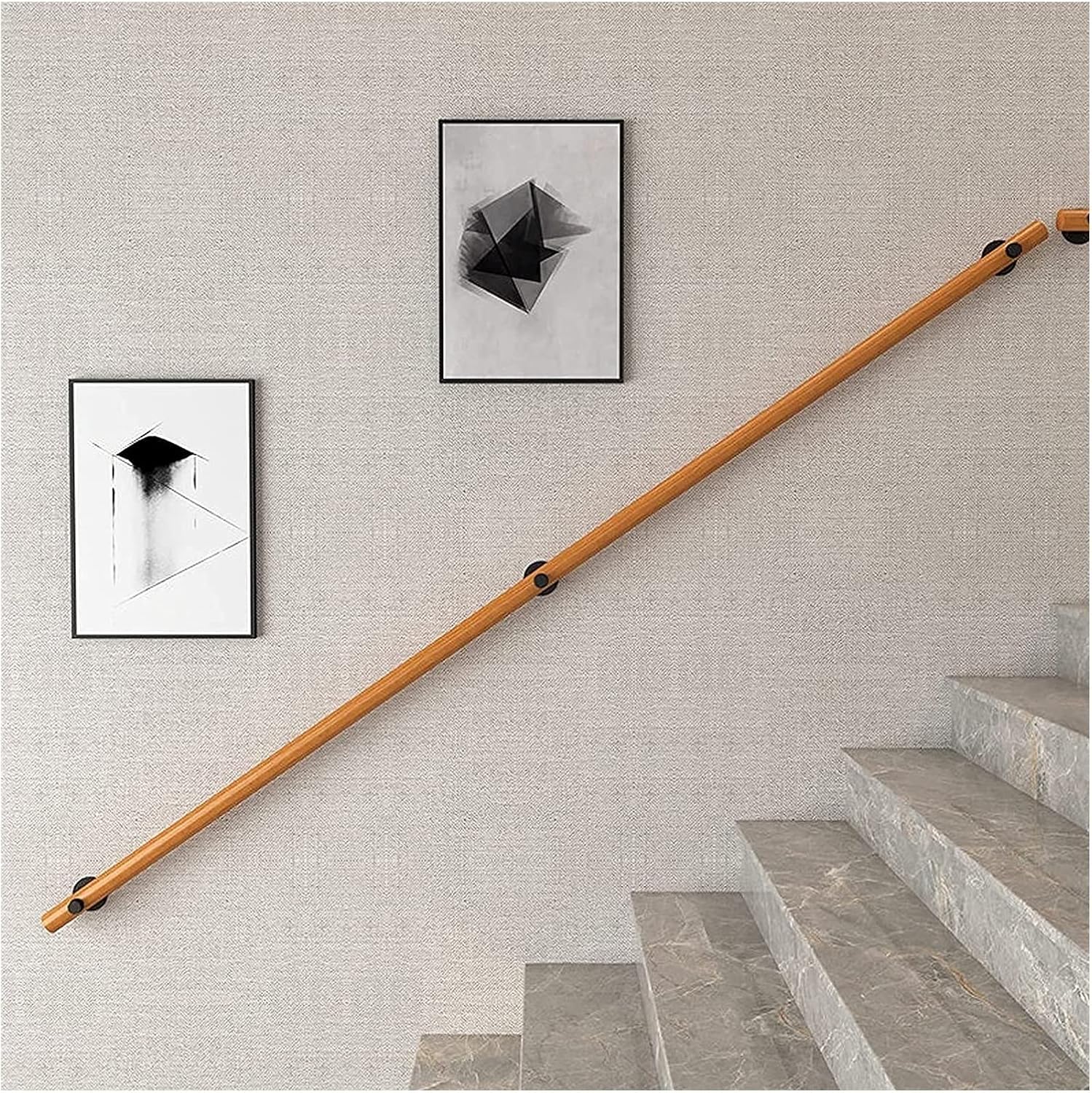 Amazon.com: CIZGIM Stair Handrail Handrail 1ft-16.4ft Stair Handrail ...