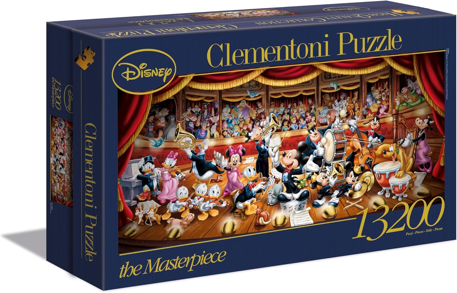 Clementoni - 38010 - Puzzle - Disney Orchestra - 13200 Pièces, Jigsaw ...