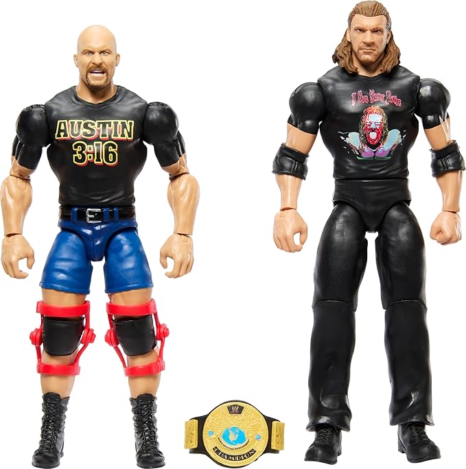 Amazon.com: Mattel WWE Championship Showdown 2-Pack Action Figures ...