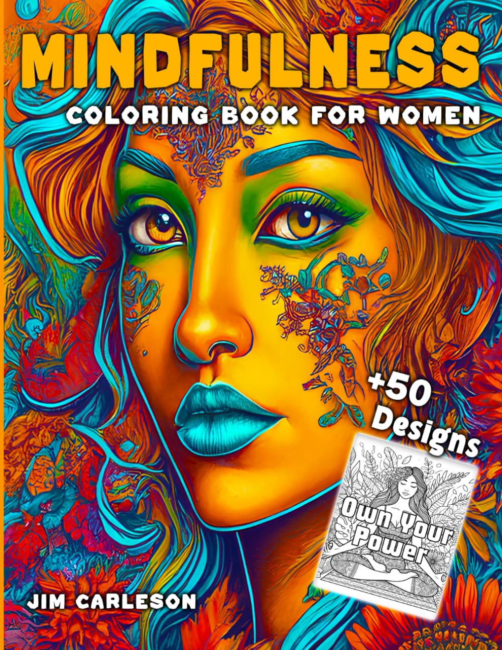 Mindfulness Adult Coloring Book For Women: Anti Anxiety & Depression ...