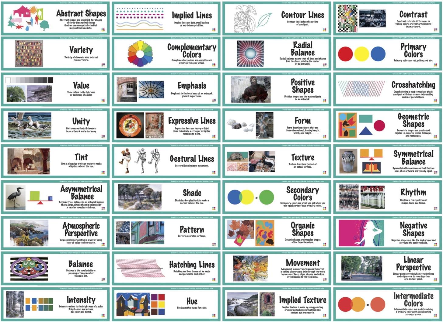 Amazon.com: Crystal Productions Elements of Art and Principles of ...