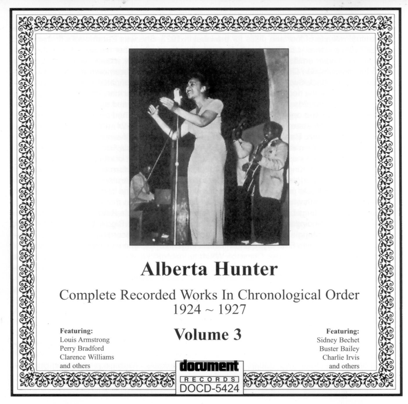 Hunter, Alberta - Complete Recorded Works 3 (1924-27) - Amazon.com Music